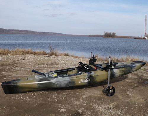 Freedom Launcher® Kayak Landing Gear - Sportsman Classic for Hobie ...