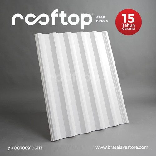 Rooftop I Series Doff Putih | Brata Jaya Material