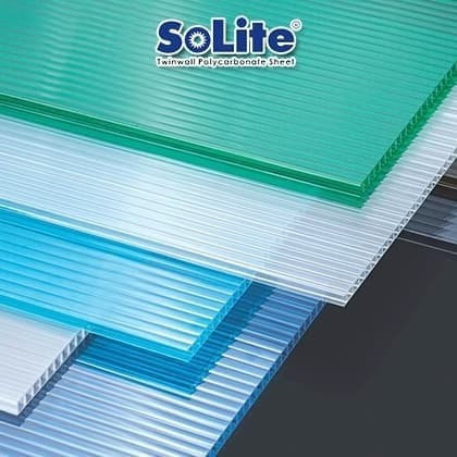 Atap Polycarbonate Solite 4mm | Brata Jaya Material