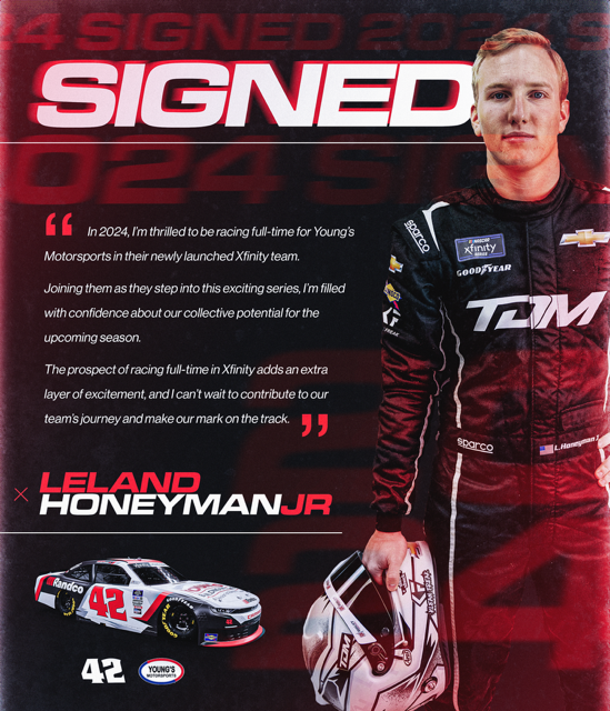 [Pockrass] Young's Motorsports will field a full-time Xfinity car in ...