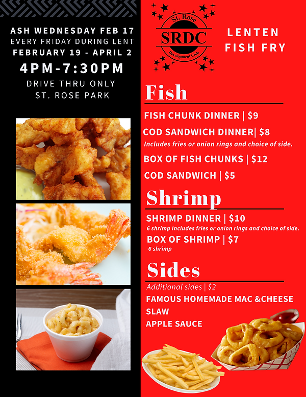 Fish Fry | St. Rose Dev Club