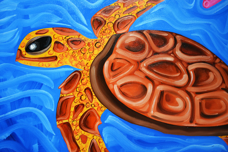 Florida Marine Art by Laelanie Larach | Best Marine Life Paintings