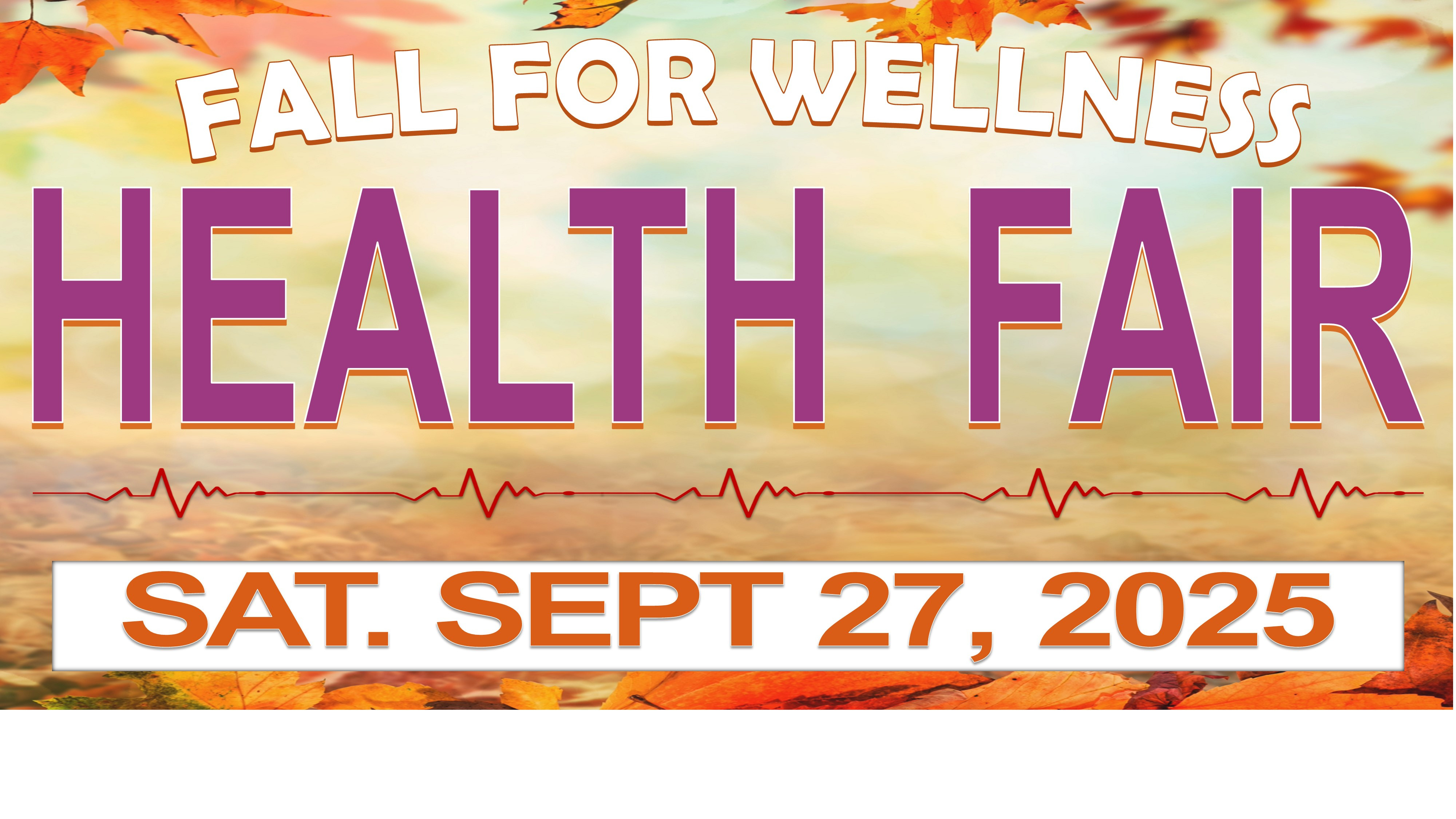 Fall For Wellness Health Fair | Riowestmall