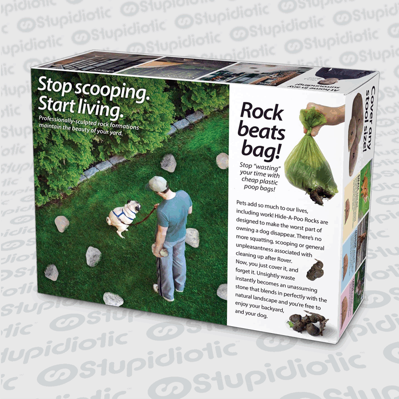 Hide - A - Poop Stone Prank Gift Box | stupidiotic 2021