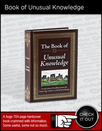 The Book of Unusual Knowledge | stupidiotic 2021