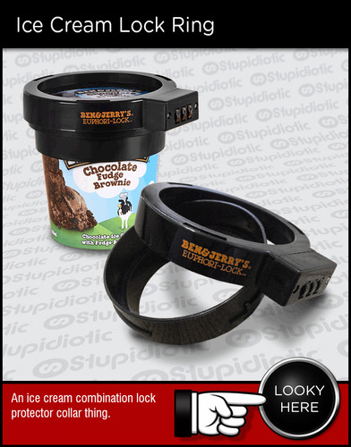 Ice Cream Container Lock | stupidiotic 2021