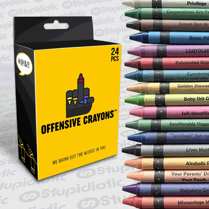 Offensive Crayons | stupidiotic