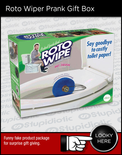 ROTO WIPER Prank Gift Box | stupidiotic 2021