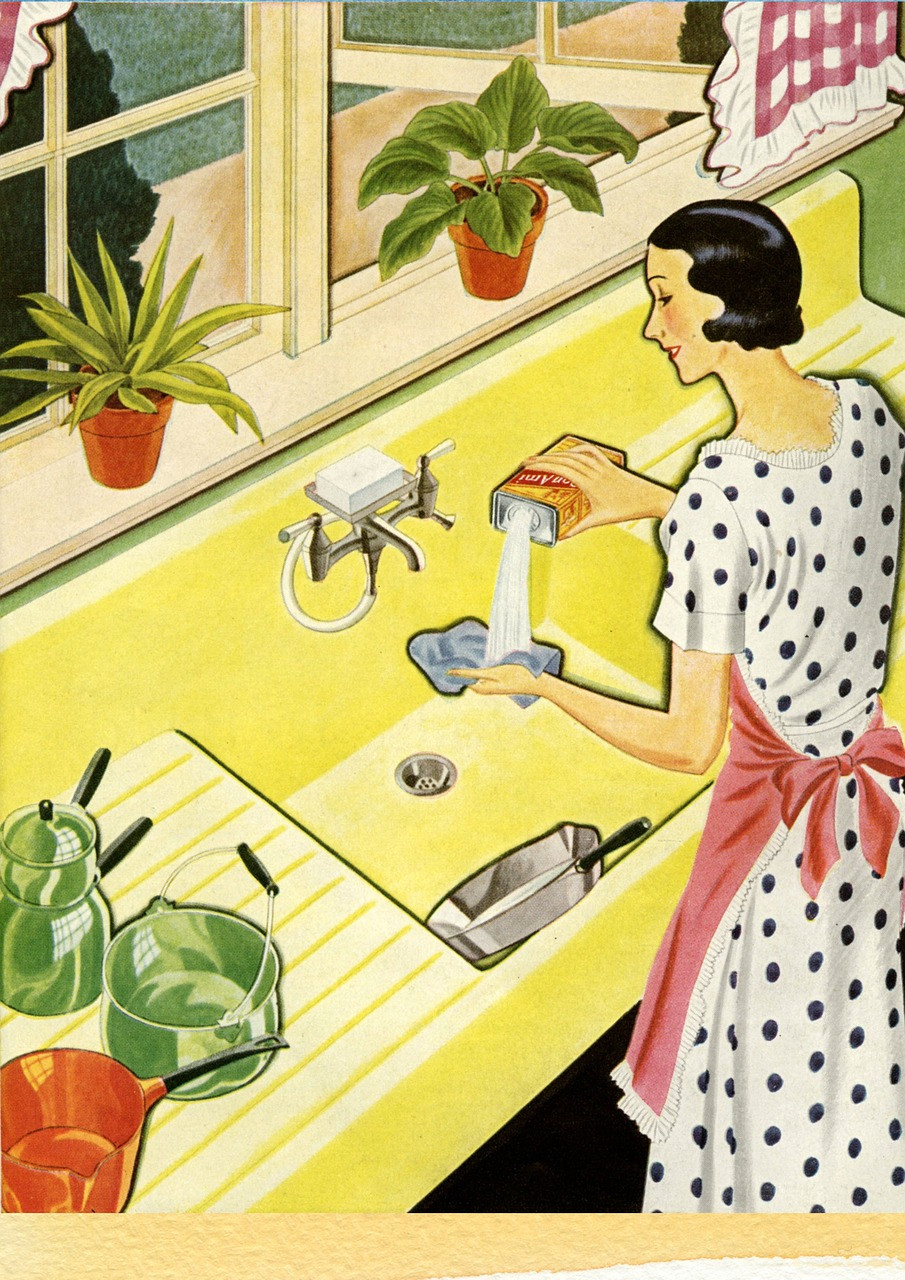 Inspired 1950’s daily cleaning schedule + free checklist