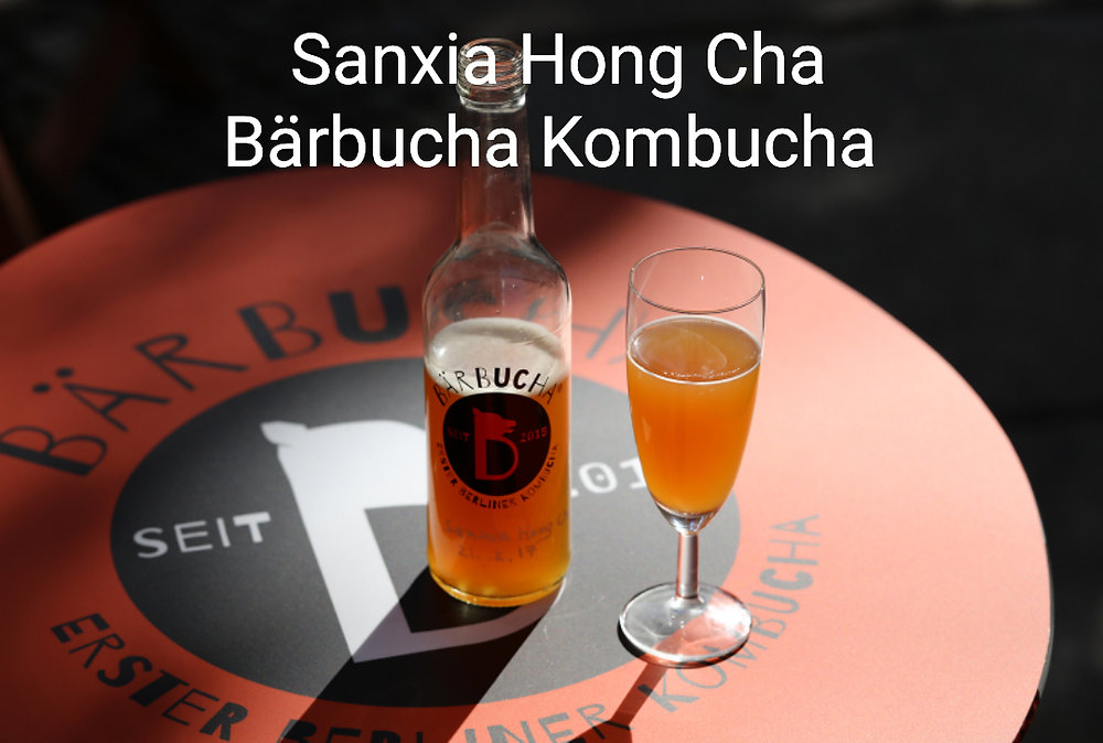 Sanxia Hong Cha Bärbucha Kombucha