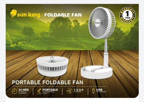 Foldable Rechargeable USB Fan | Greenassets.in