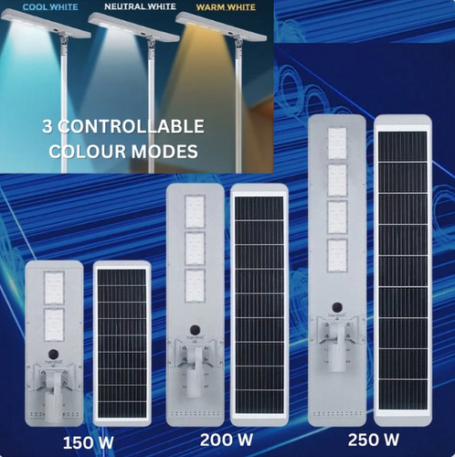 Solar Street Light 3 Colour Modes | Outdoor Lights