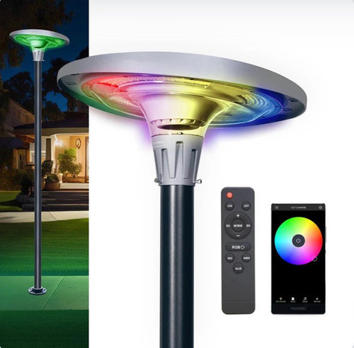 1200W Multi Colour UFO Solar Light