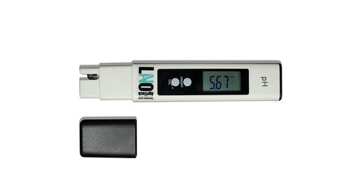 pH meter with calibration salts for hydroponics | Greenassets.in