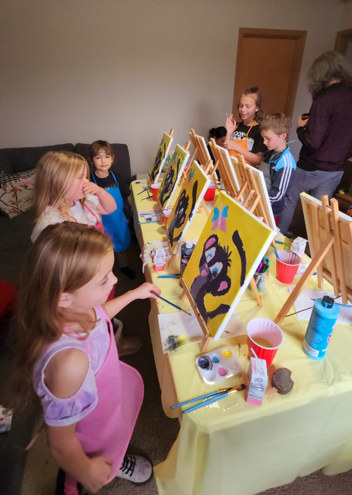 Step-by-Step Paint Parties | Let's Color Art Studio