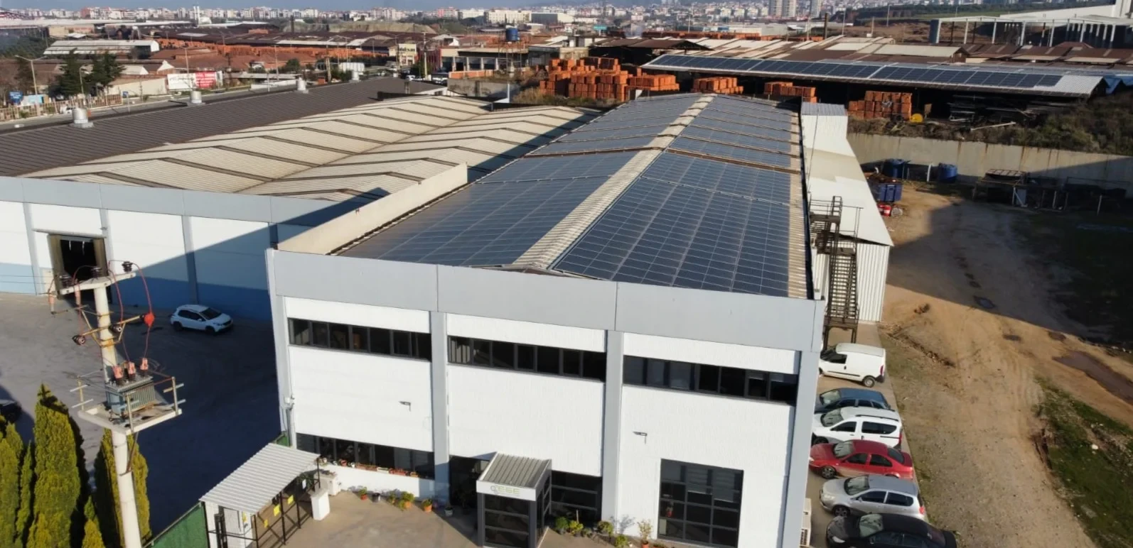 Ege Redüktör Güneş Enerjisi Kurulumu - yomtov enerji