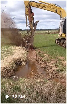 Ditch Doctor excavator attachment | Ditch Doctor | Nova Scotia