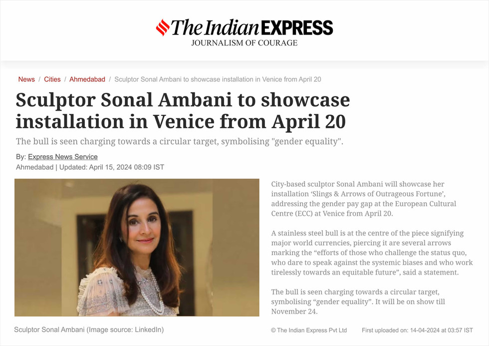 Press | Sonal Ambani