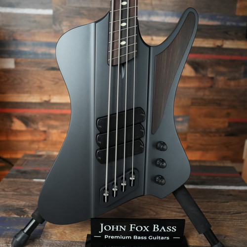 Dingwall D-Roc Custom 4 - Matte Metallic Black, SF IIs, Luminlay ...
