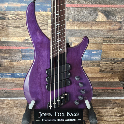 Dingwall Afterburner I 5-string - Trans Purple, Darkglass Preamp | John ...