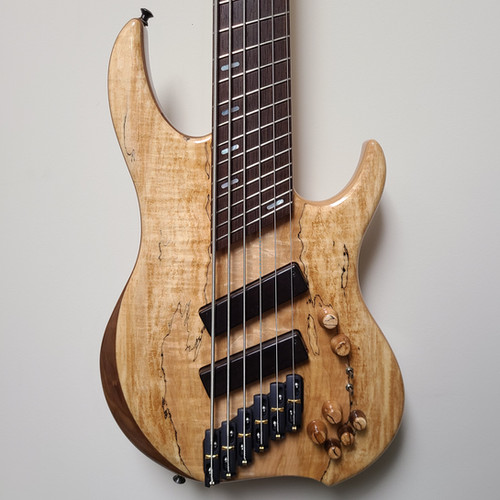 1998 Dingwall Prima Artist 6-string w/MIDI, piezo | John Fox Bass