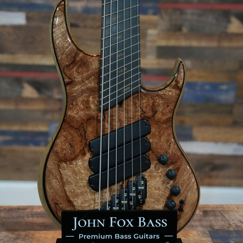 Dingwall Z3 6-string - Black Limba body, Spalted Maple Burl top | John ...