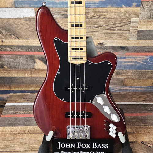 LEH Offset 4 - All hand-carved, Mocha finish and Block Inlays | John ...