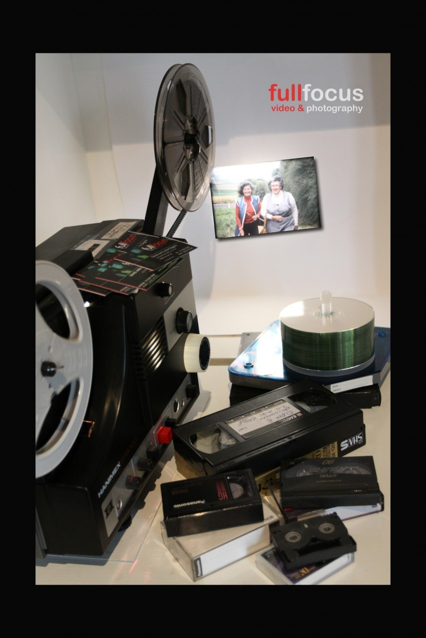 Super 8 Projector and Tapes