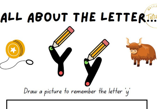Understanding letters: 'y' | Wattle Tree Tutoring