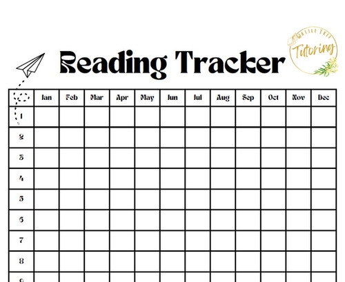 Reading Tracker | Wattle Tree Tutoring