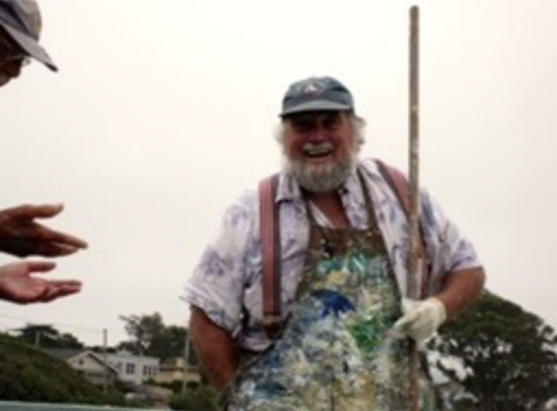 Baywood Pier Painting