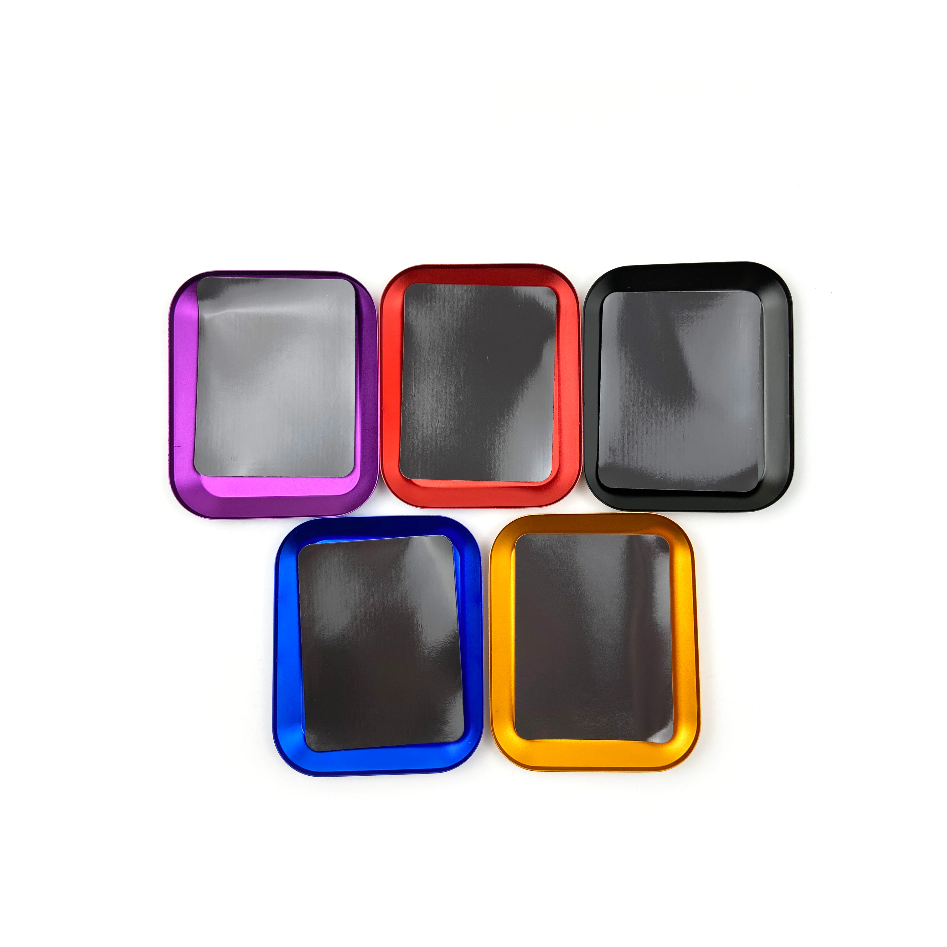 Mini Aluminum Alloy Screw Tray with Magnetic - Blue | Outsiders RC