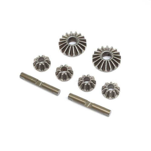 TLR Diff Gear and Cross Pin Set, Metal, 22X-4 TLR232129 | Outsiders RC