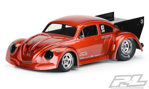 PROLINE Volkswagen Drag Bug 1:10 Clear Body for Losi 22, No Prep Drag ...