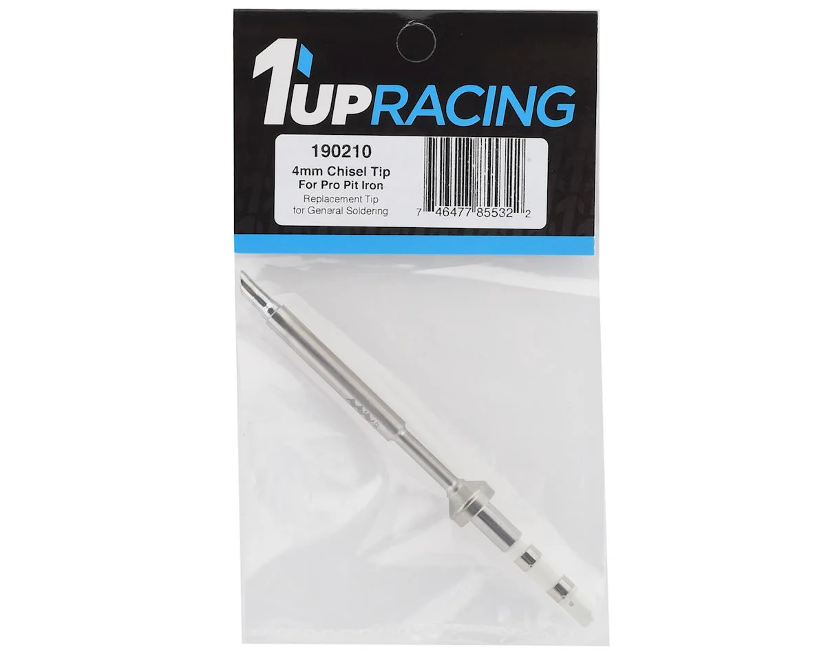 1UP-190210 - 1UP Racing TS100 Pro Pit 4mm Chisel Tip Soldering Iron Tip ...