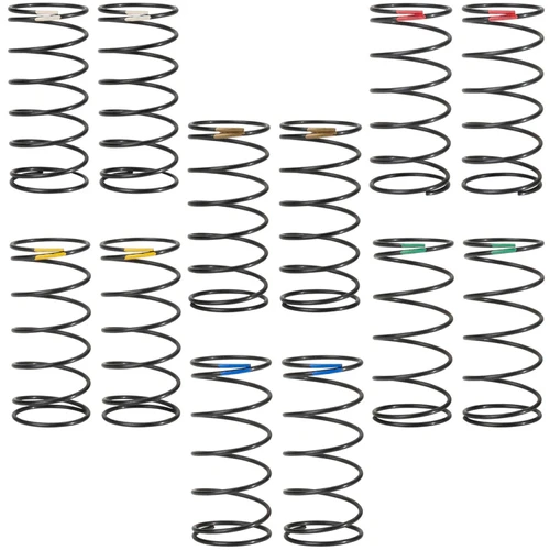 1up Racing X-Gear 13mm Buggy Springs Front (Assorted Rates) | Outsiders RC