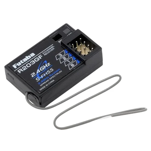 Futaba R203GF 2.4GHz S-FHSS 3-Channel Receiver FUTR203GF | Outsiders RC