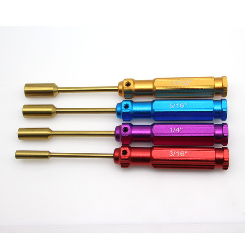 Classic coloured Imperial Box driver Tools Kit 4pce - (SAE) | Outsiders RC