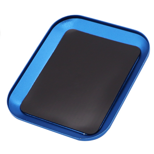 Mini Aluminum Alloy Screw Tray with Magnetic - Blue | Outsiders RC