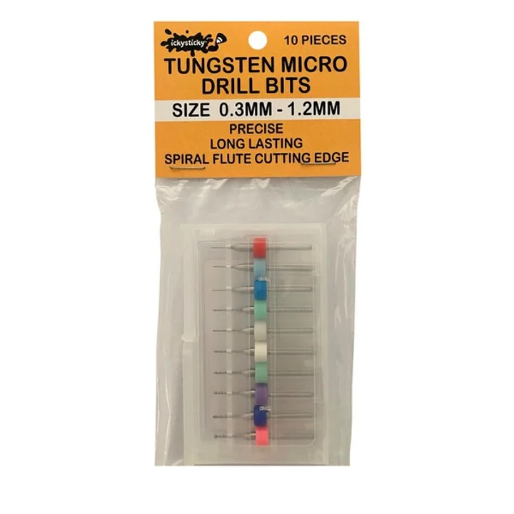TUNGSTEN MICRO DRILL BITS 0.3MM - 1.2MM SKU: 550104 | Outsiders RC