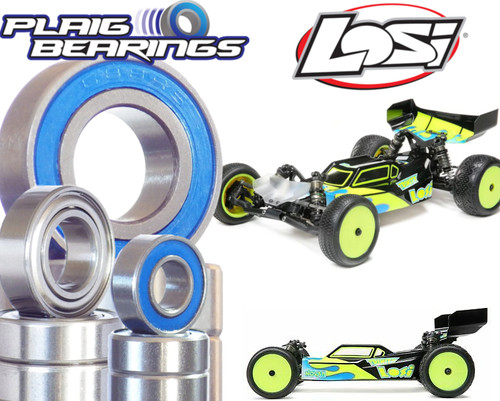 Plaig Bearing - Losi 22 5.0 DC Elite Bearing Kit - Pro V2C Kit ...