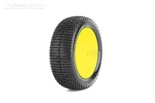 JETKO Desirer 1/10 2WD Front Buggy Yellow Mounted Tires (Pre-Glued ...