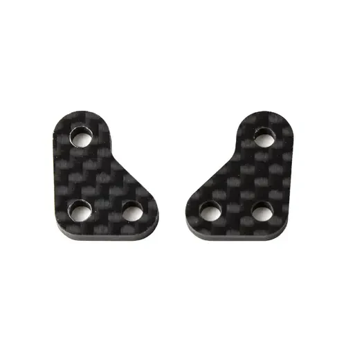 RC10B6 FT Steering Arms, carbon fiber | Outsiders RC