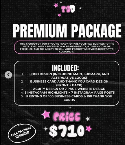 Premium Package | That So Designed