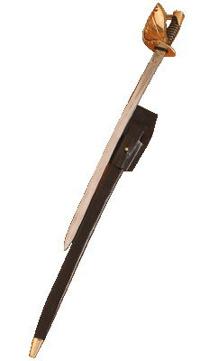 CSA Cavalry Sabre W/scabbard | Pentagon Army