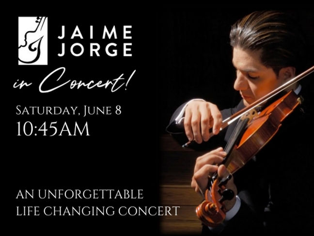 Jamie Jorge In Concert
