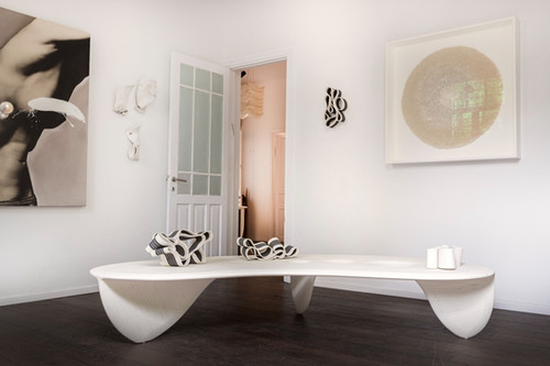 White Volcano Coffee Table | Studio