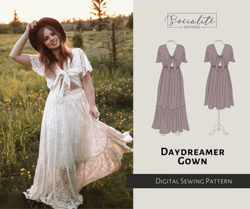 Daydreamer Gown Pattern | Socialite Patterns