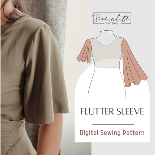 Flutter Sleeve Pattern | Socialite Patterns
