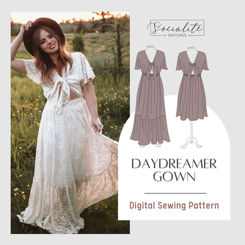 Daydreamer Gown Pattern | Socialite Patterns